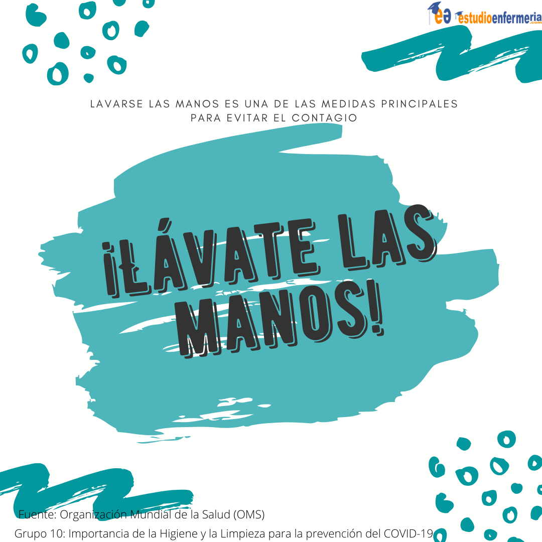 ¡Lávate las manos! - estudioenfermeria.com